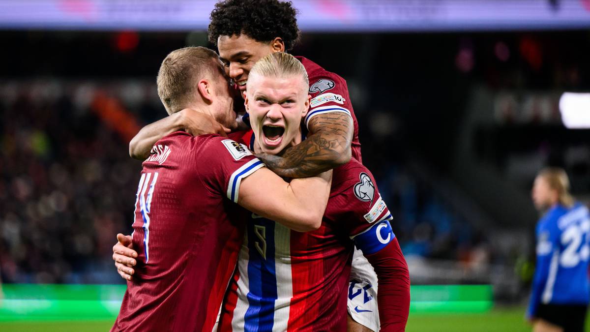 Norge nærmest VM-klar: Vant 4–1 over Estland – Siste nytt – NRK