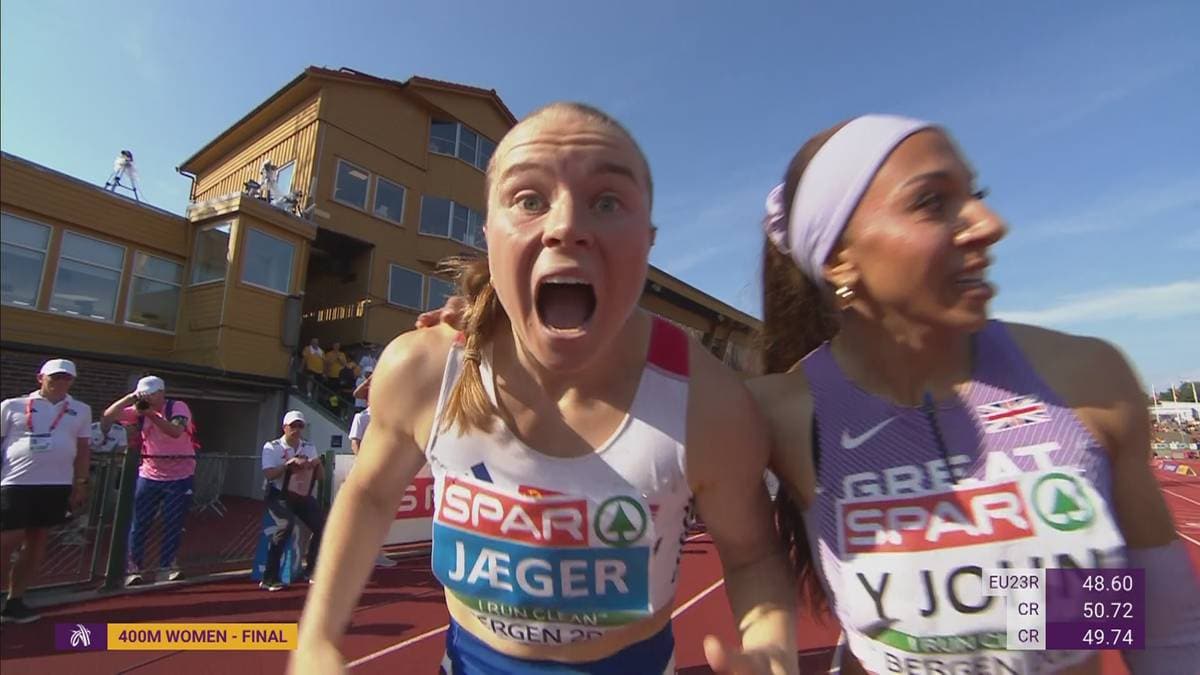 Jæger knuste mesterskapsrekorden på 400 meter i U23-EM – NRK Sport – Sportsnyheter, resultater ...