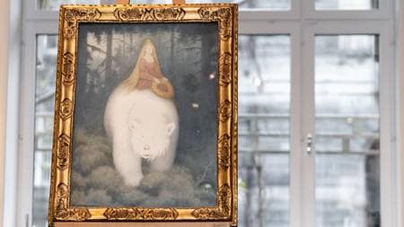 Kvitebjørn kong Valemon av Theodor Kittelsen satte overlegen ny norsk ...