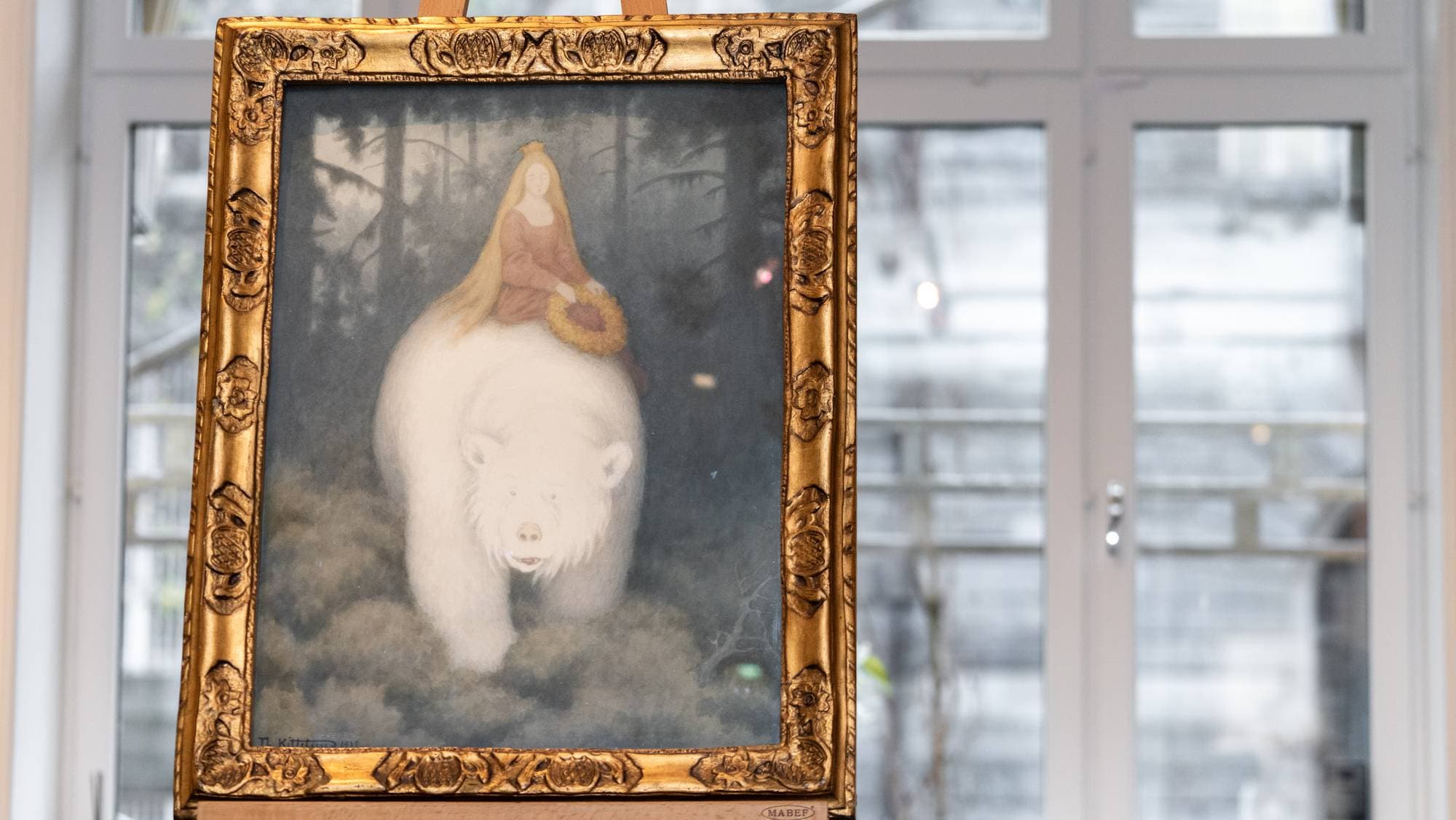 Kvitebjørn kong Valemon av Theodor Kittelsen satte overlegen ny norsk ...