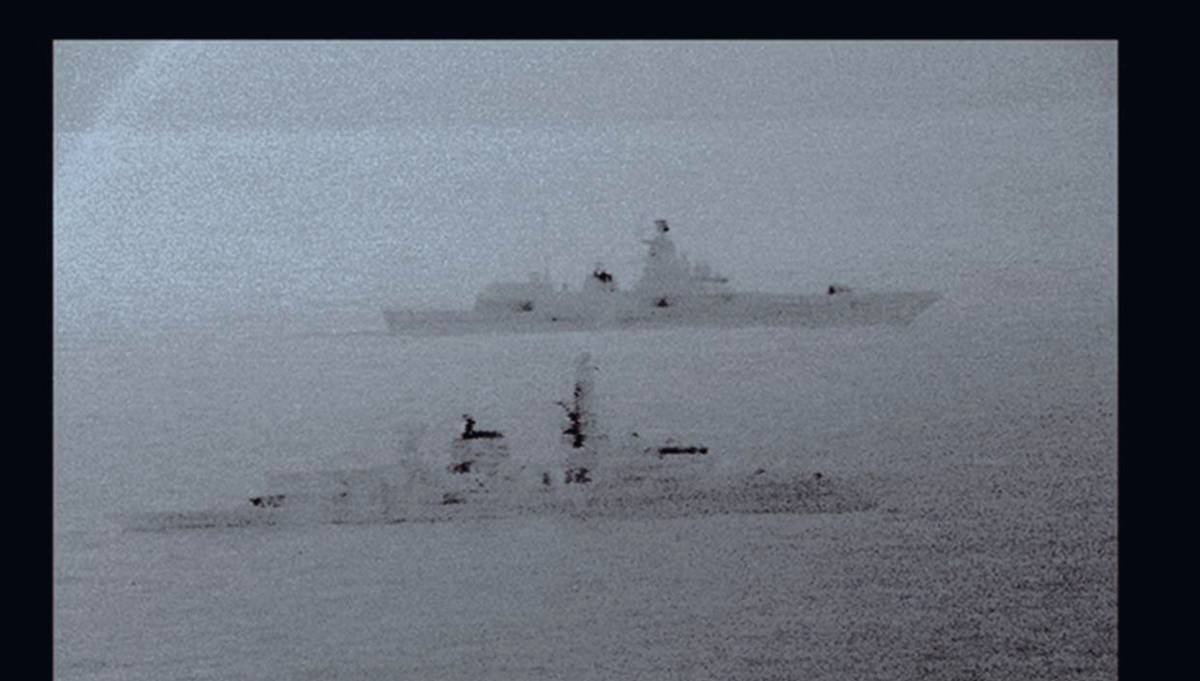 Britisk fregatt skygget russisk krigsskip i Nordsjøen – NRK Urix ...