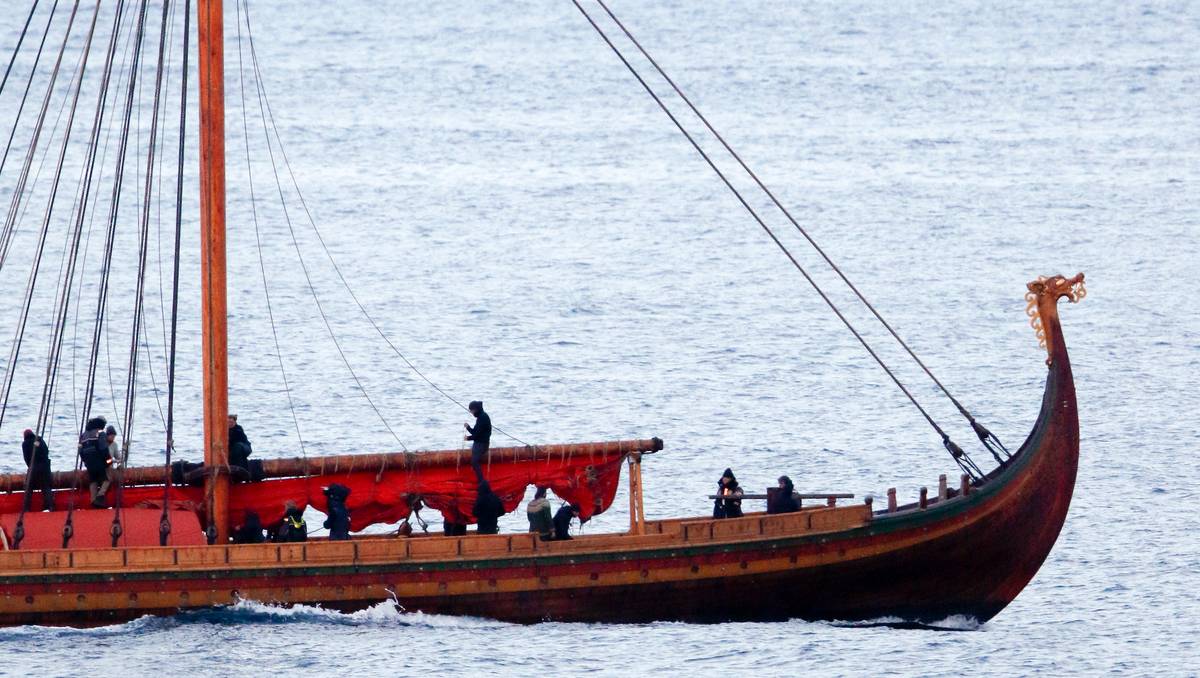 Norsk vikingskip har nådd Nord-Amerika – NRK Urix – Utenriksnyheter og ...
