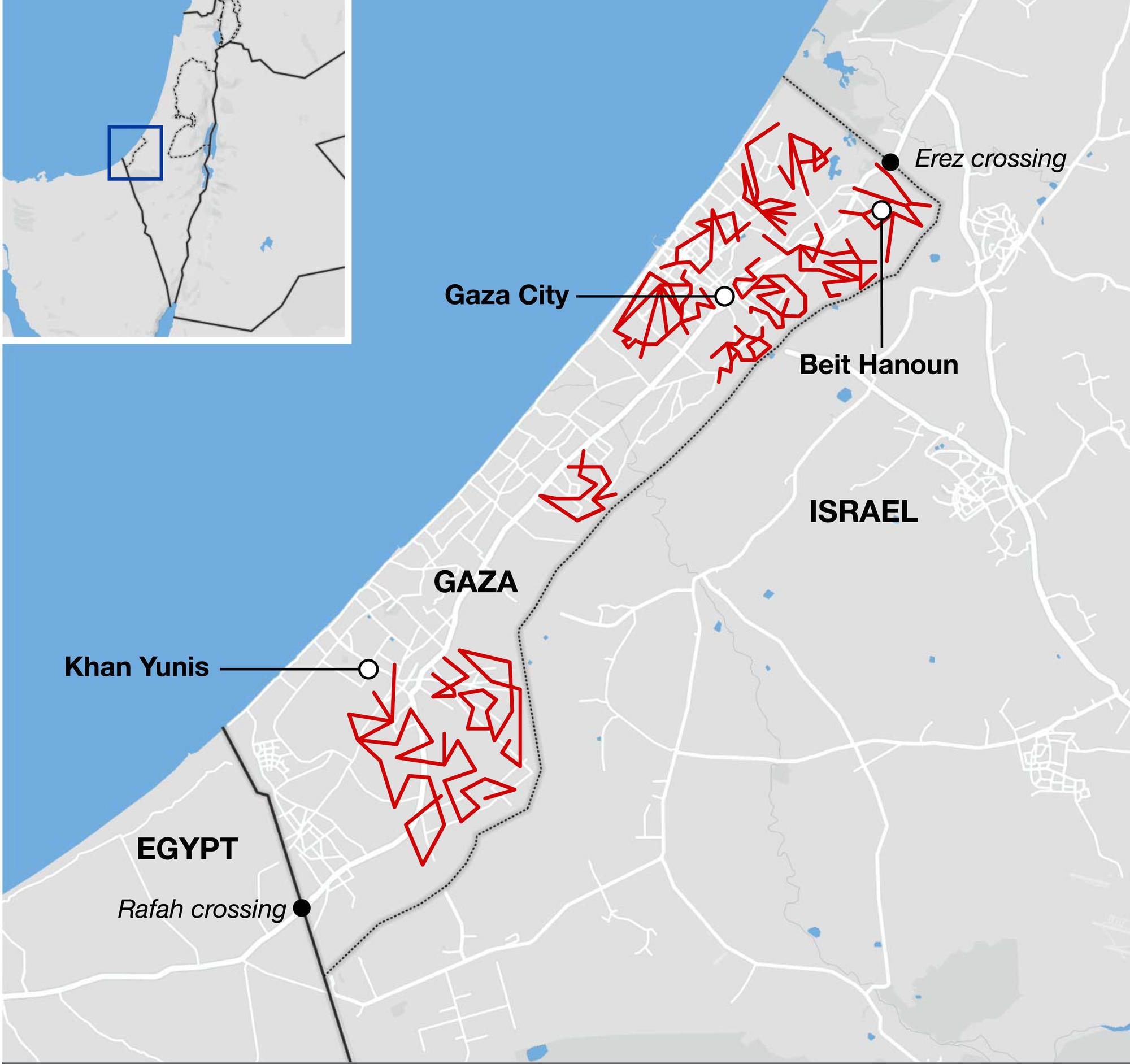 «Gaza Metro» – Hamas' farligste våpen mot en israelsk bakkeinvasjon ...