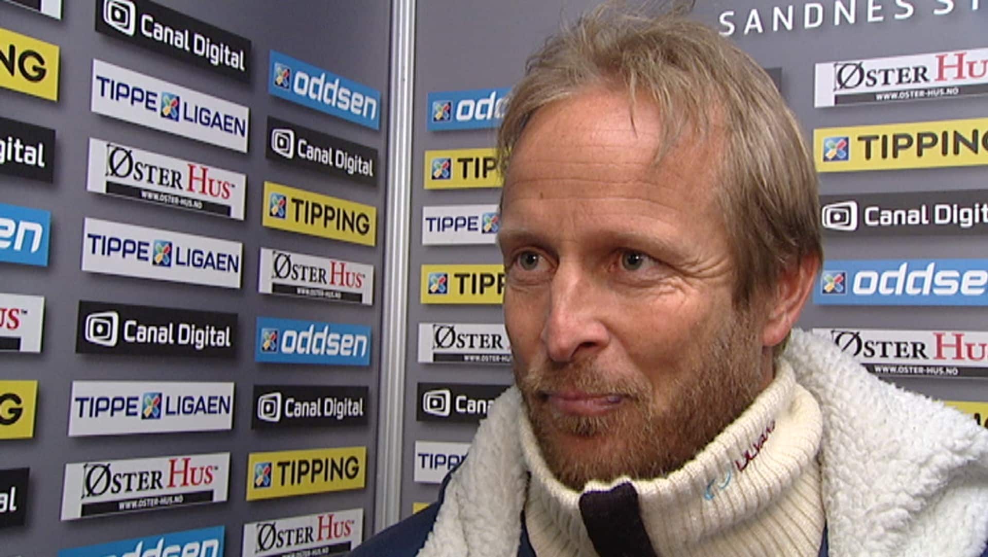 Asle Andersen etter Sandnes Ulf - FK Haugesund – NRK