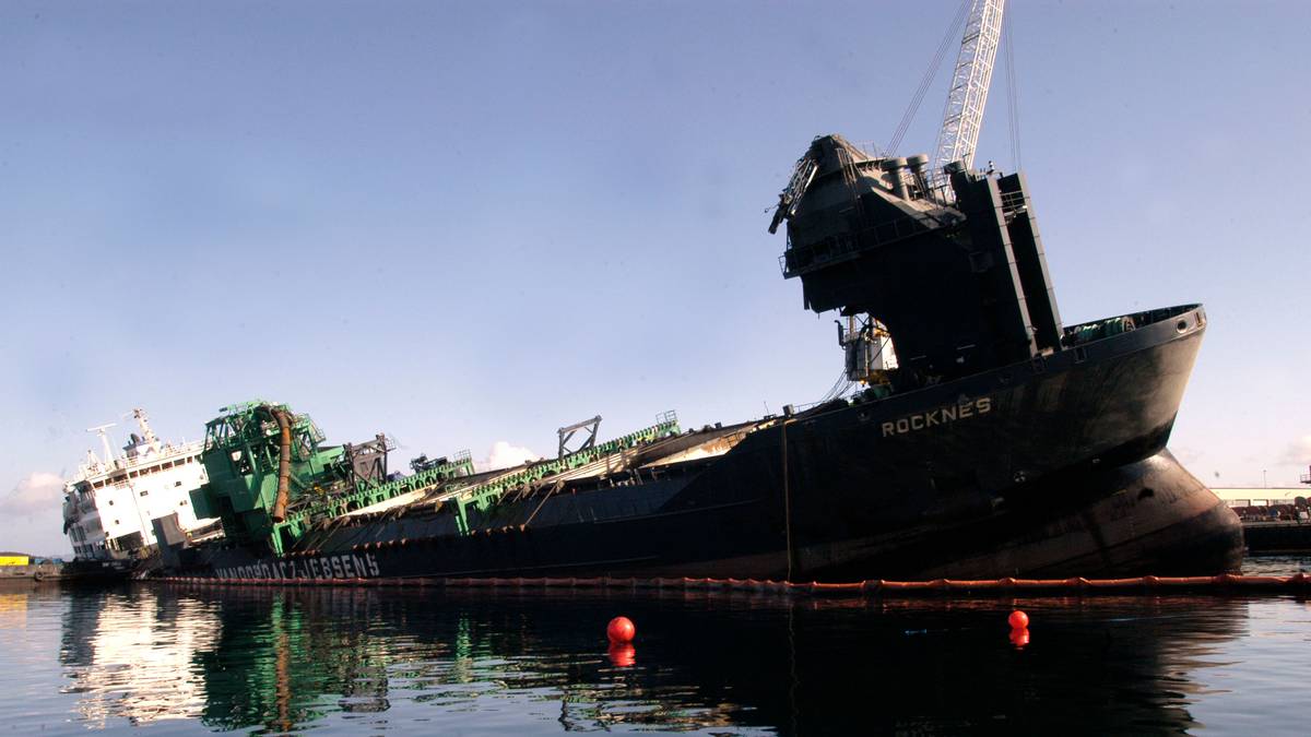 Skal ryddes for undervannsskjær – NRK Vestland