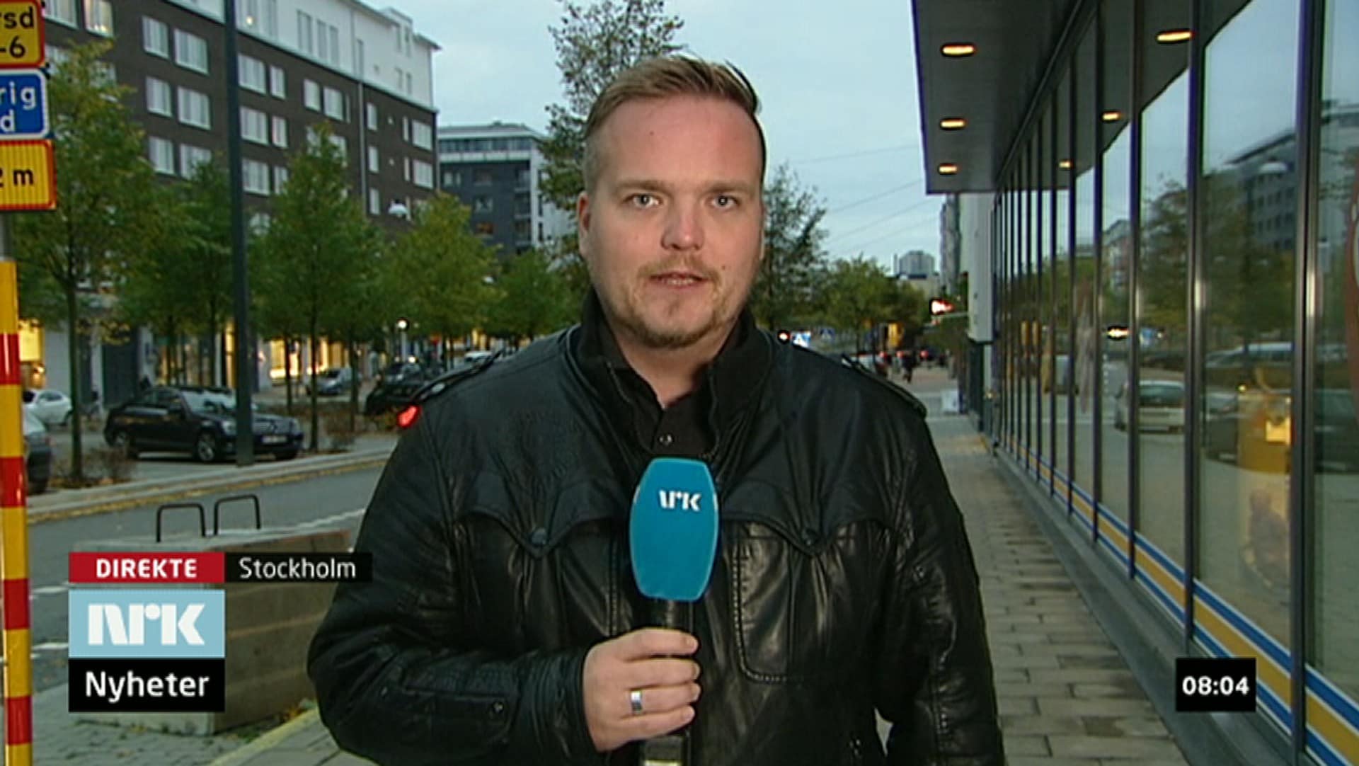 Reporter Joakim Reigstad i Stockholm – NRK