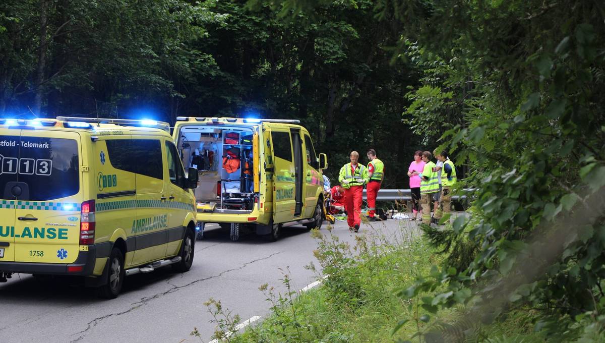 Flere trafikkulykker i Vestfold i dag – NRK Vestfold og Telemark – Lokale nyheter, TV og radio