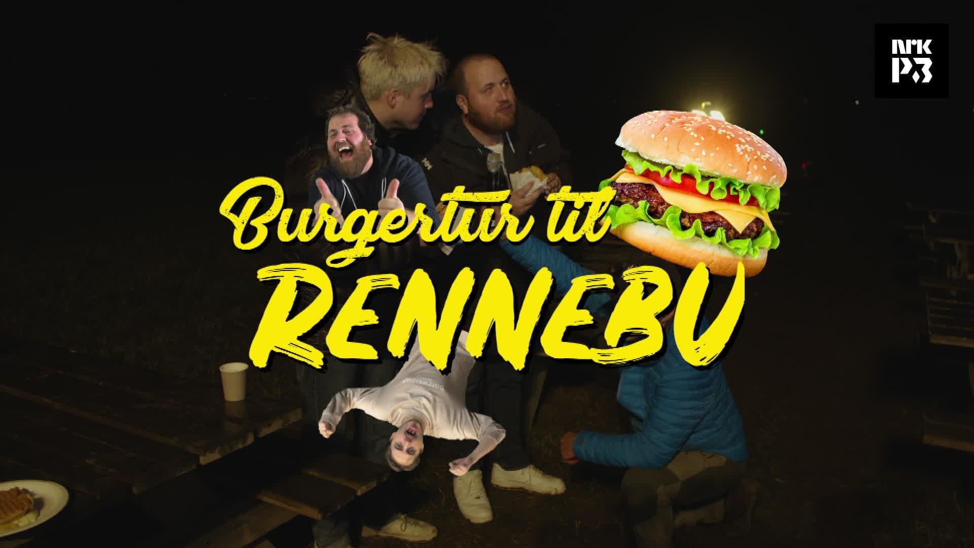 Ronny og Markus tester NATO-burgeren i Rennebu – NRK