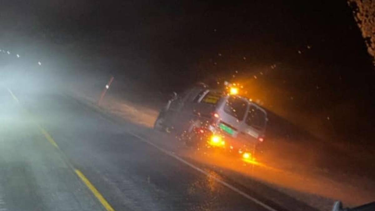 Strømbrudd på Nordkinnhalvøya: Montører måtte snu – NRK Troms og Finnmark