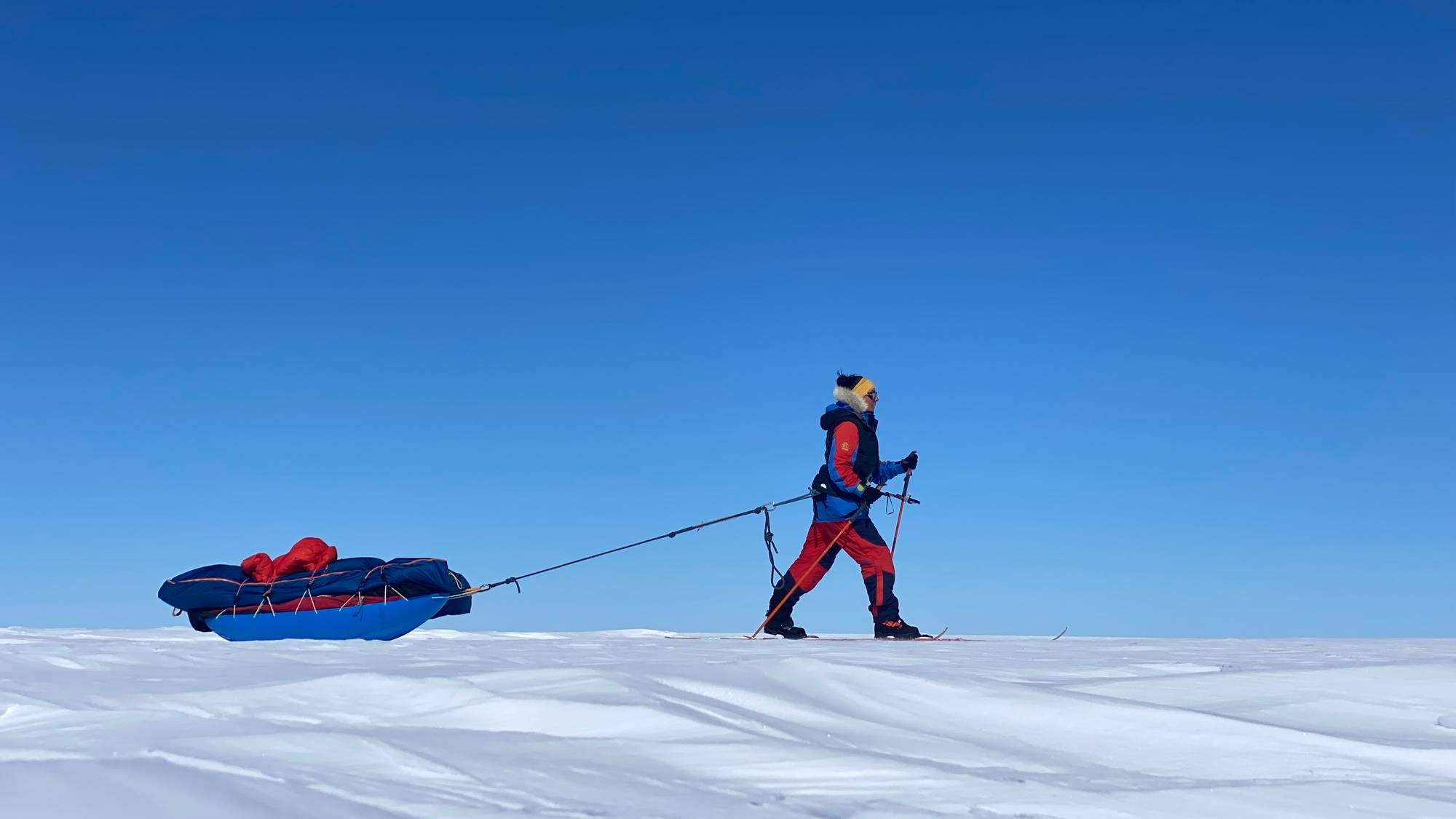 Hege Victoria Dybdalsbakk vil sette verdensrekord på Sydpolen – NRK ...