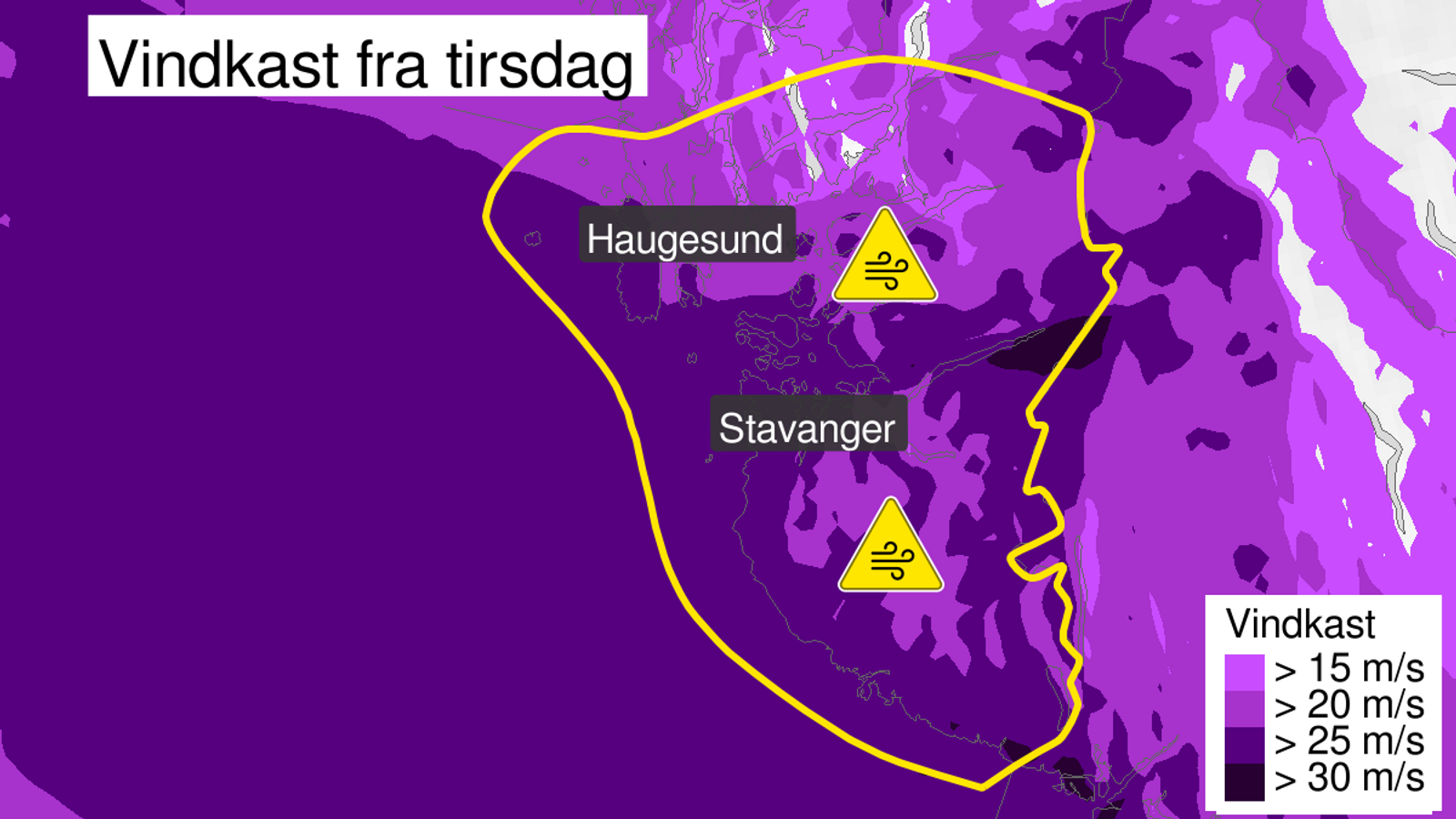 Trafikk: Farevarsel for skred og mye regn i deler av Sør-Norge – veier kan bli stengt på kort ...