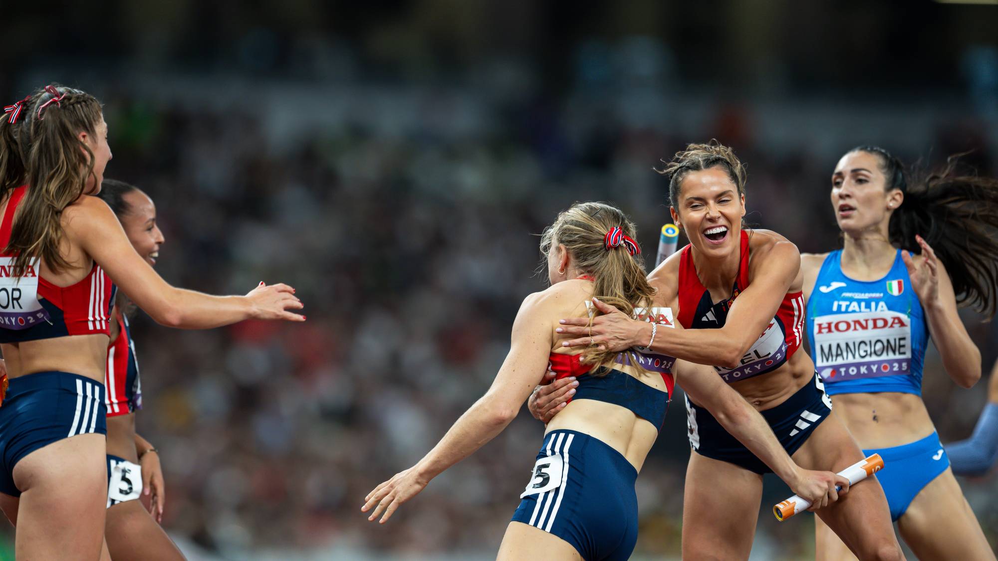 VM i friidrett i Tokyo 2025: Stafettkvinnene med norsk rekord og finaleplass – Friidretts-VM 2025
