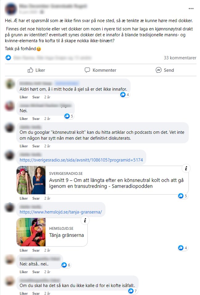 Ellen Berit klipper opp kofta og sjokkerer – NRK Sápmi