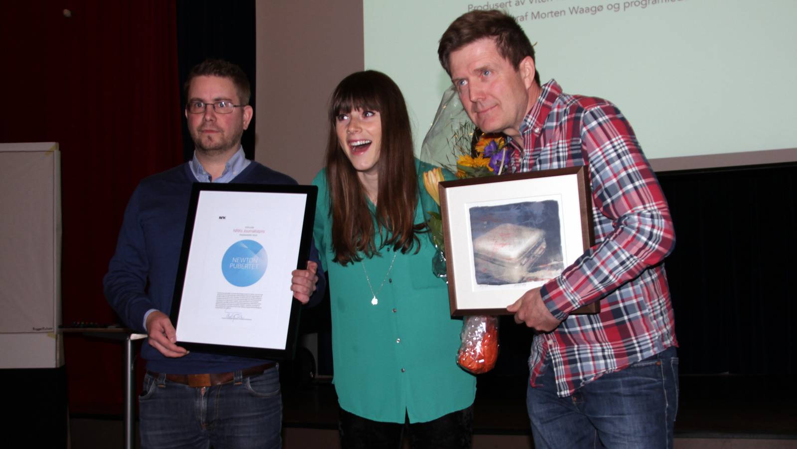 «Newton-pubertet» fikk NRKs journalistpris – NRK Kultur og underholdning