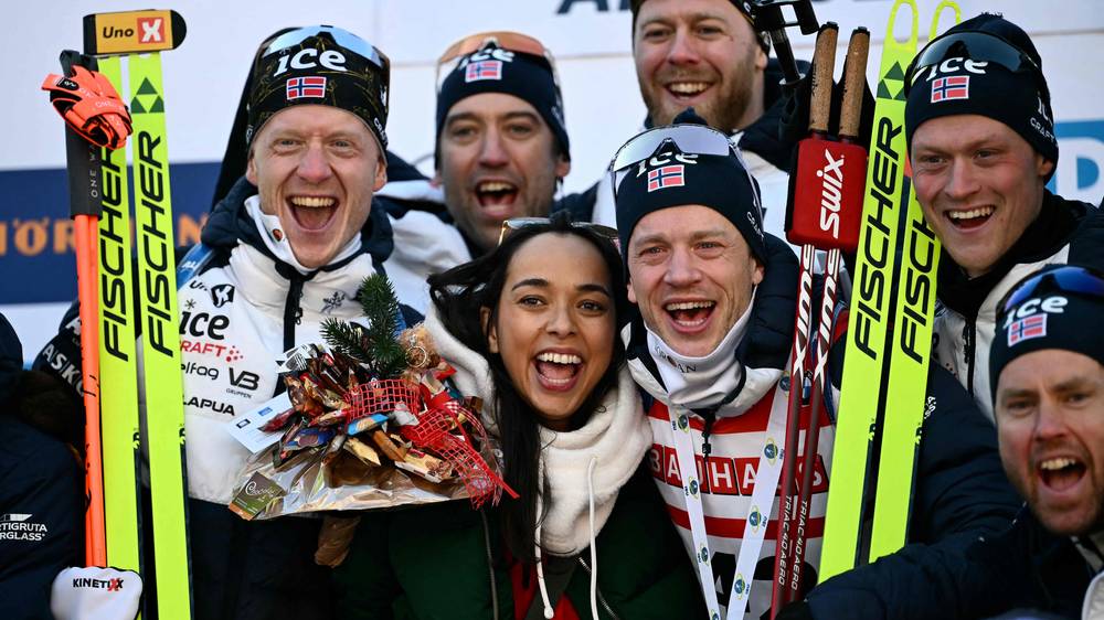 Kona Gita Simonsen hyller Tarjei Bø etter avgjørelsen om å legge opp ...