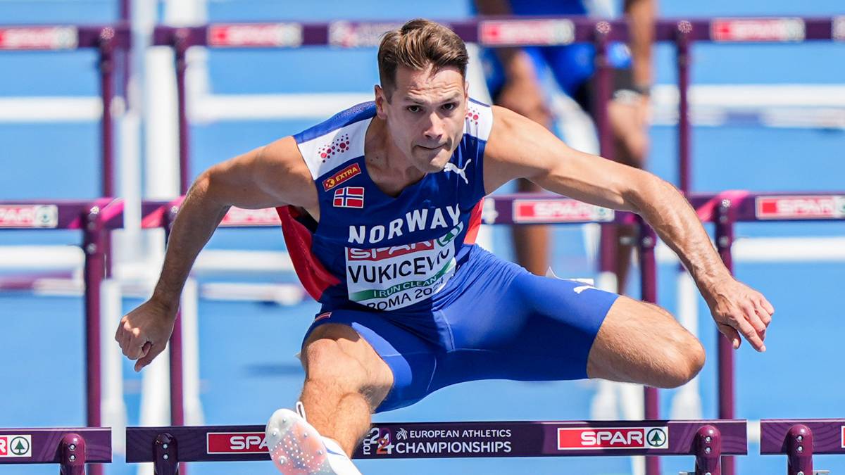 Vukicevic med gull på 110 meter hekk i NM-avskjeden – NRK Sport ...