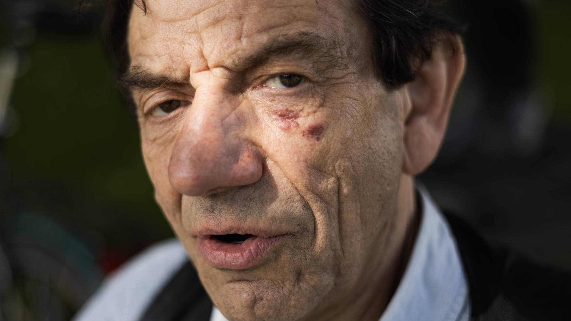 Helge Jordal teipet over bildet sitt i Walk of Fame etter at ...