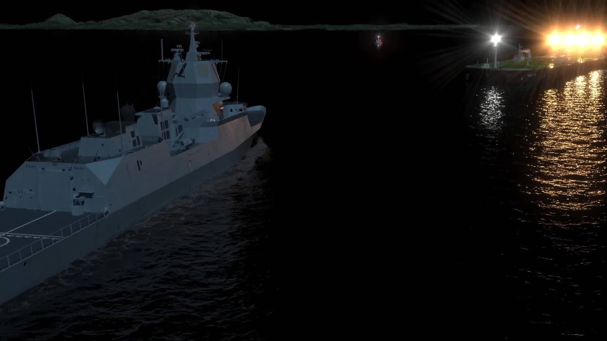 21 minutt i Hjeltefjorden: Slik skjedde kollisjonen mellom KNM «Helge ...