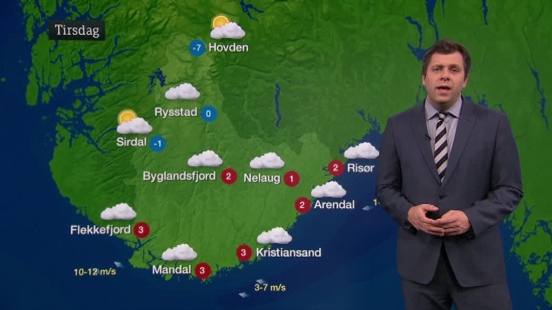 Slik Blir Været Tirsdag Nrk Sørlandet Lokale Nyheter Tv Og Radio