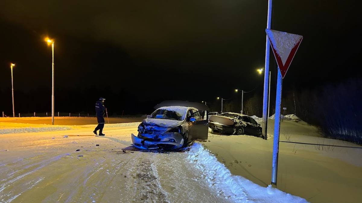 Ulykke mellom to biler i Alta – NRK Troms og Finnmark