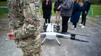 Drone produsert av Griff Aviation i Sykkylven vert send til Ukraina ...