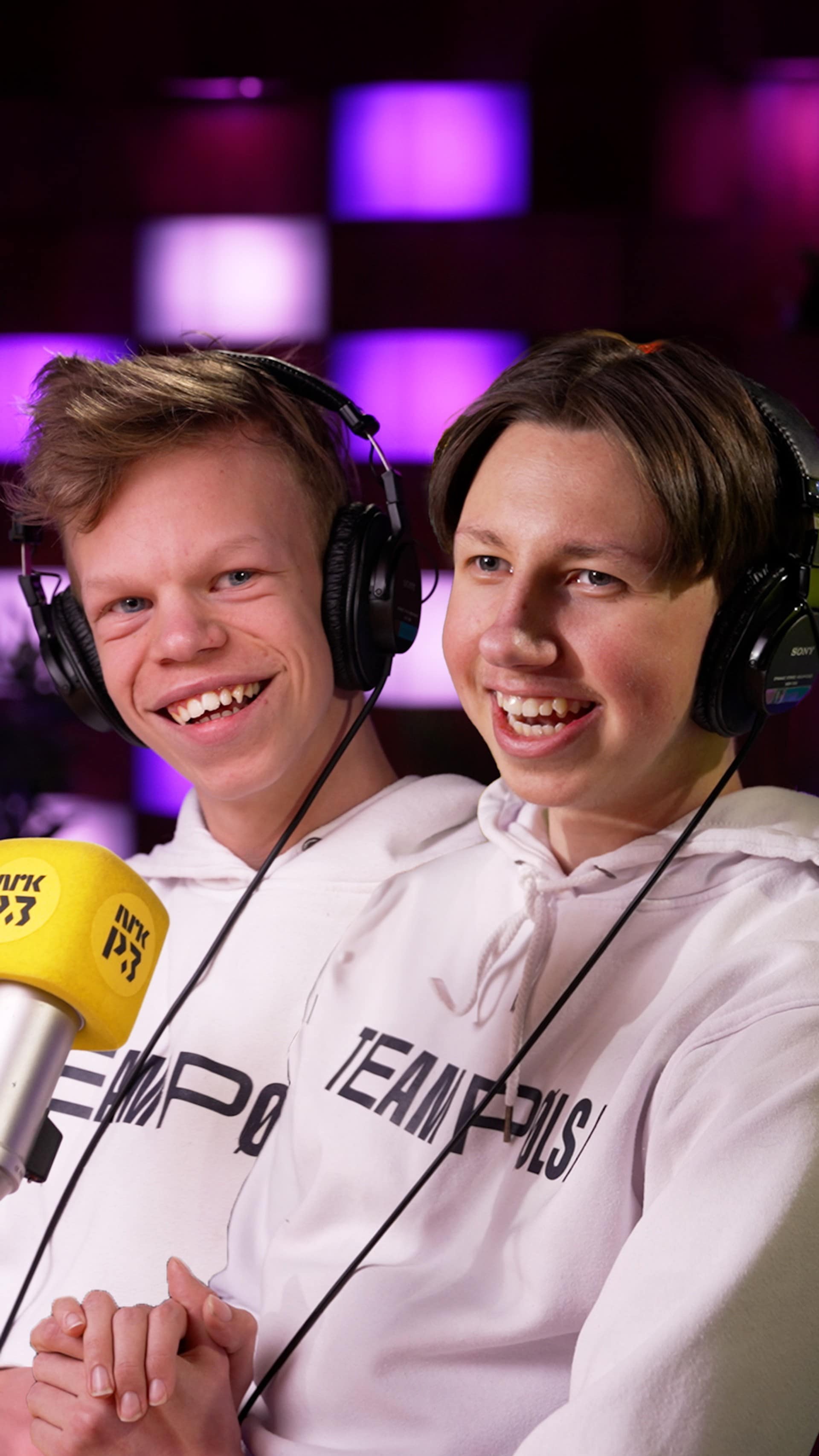 STUDIOP3: Mikkel og Peder fra «Team Pølsa» har store mål for fremtiden – NRK