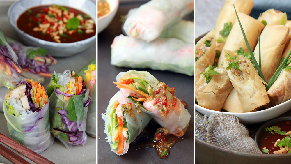 Vår- og sommer­ruller. Roll on! – NRK Mat – Oppskrifter og inspirasjon