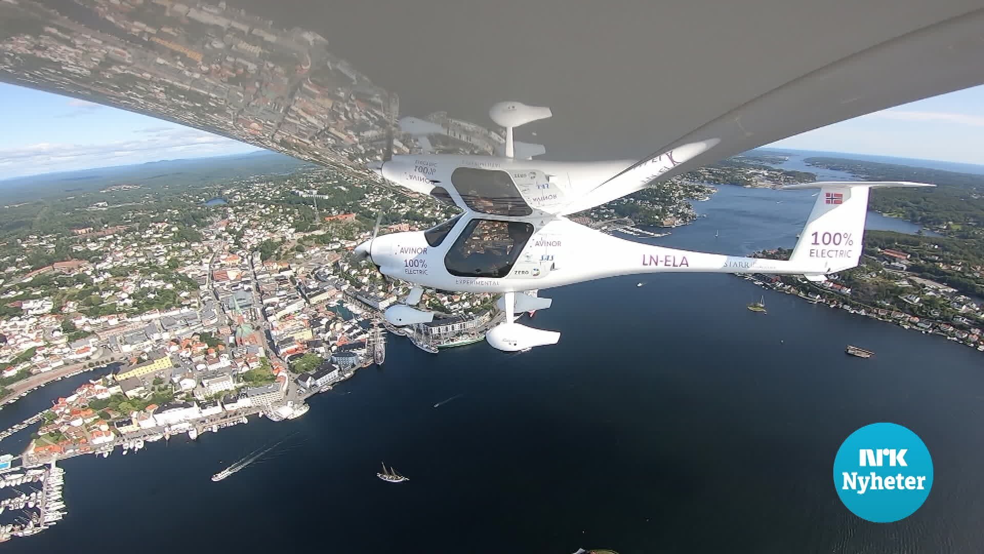 Avinor tester elfly – NRK