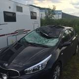 Elgen ble kastet inn i frontruta til Jan Monsen: – Det var et sjokk ...