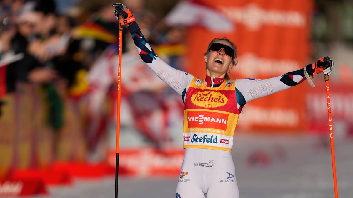Ida Marie Hagen vant i Otepää – norsk trippelseier i kombinert – NRK Sport – Sportsnyheter ...