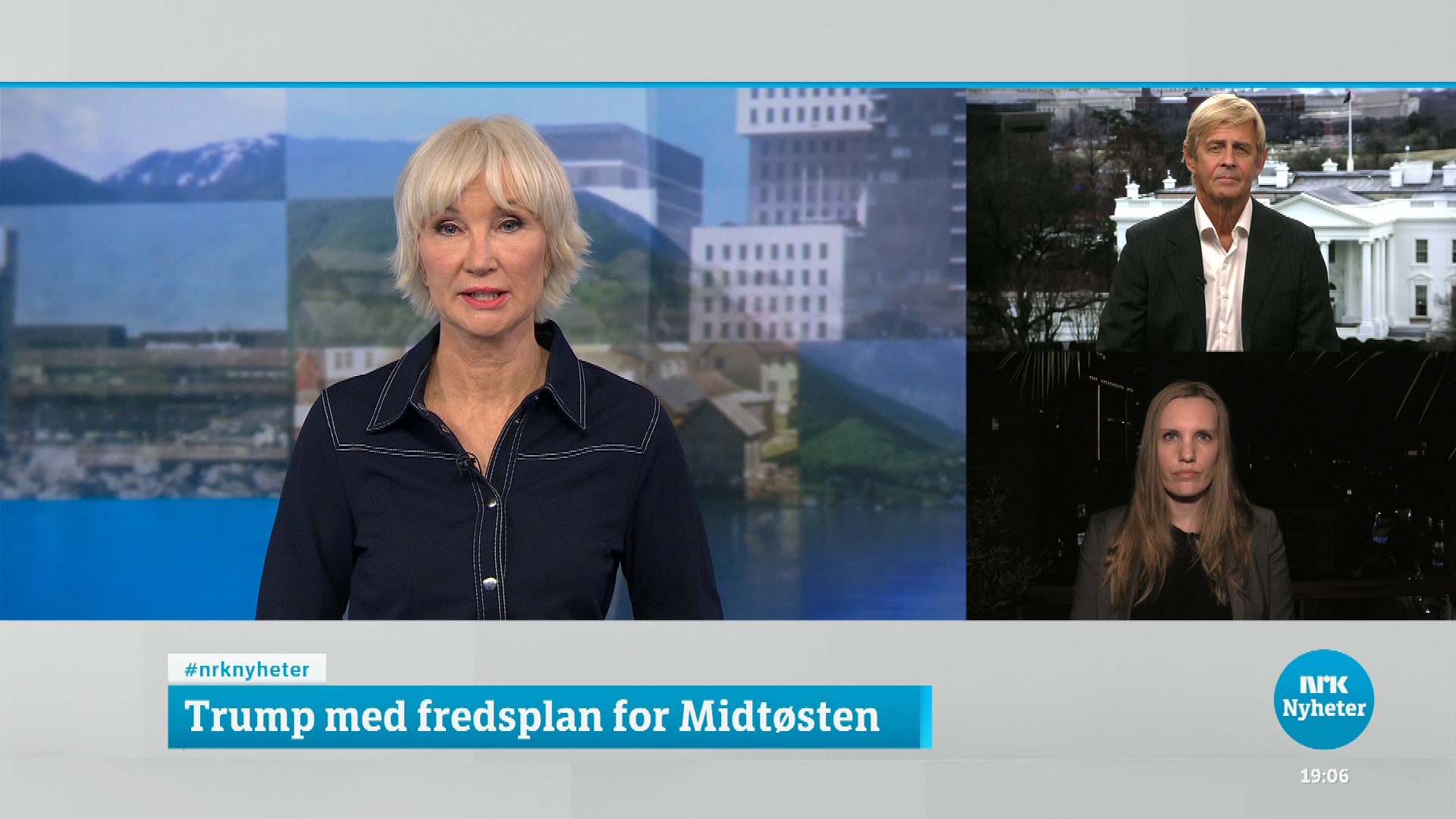 Anders Magnus og Kristin Solberg om fredsplanen – NRK