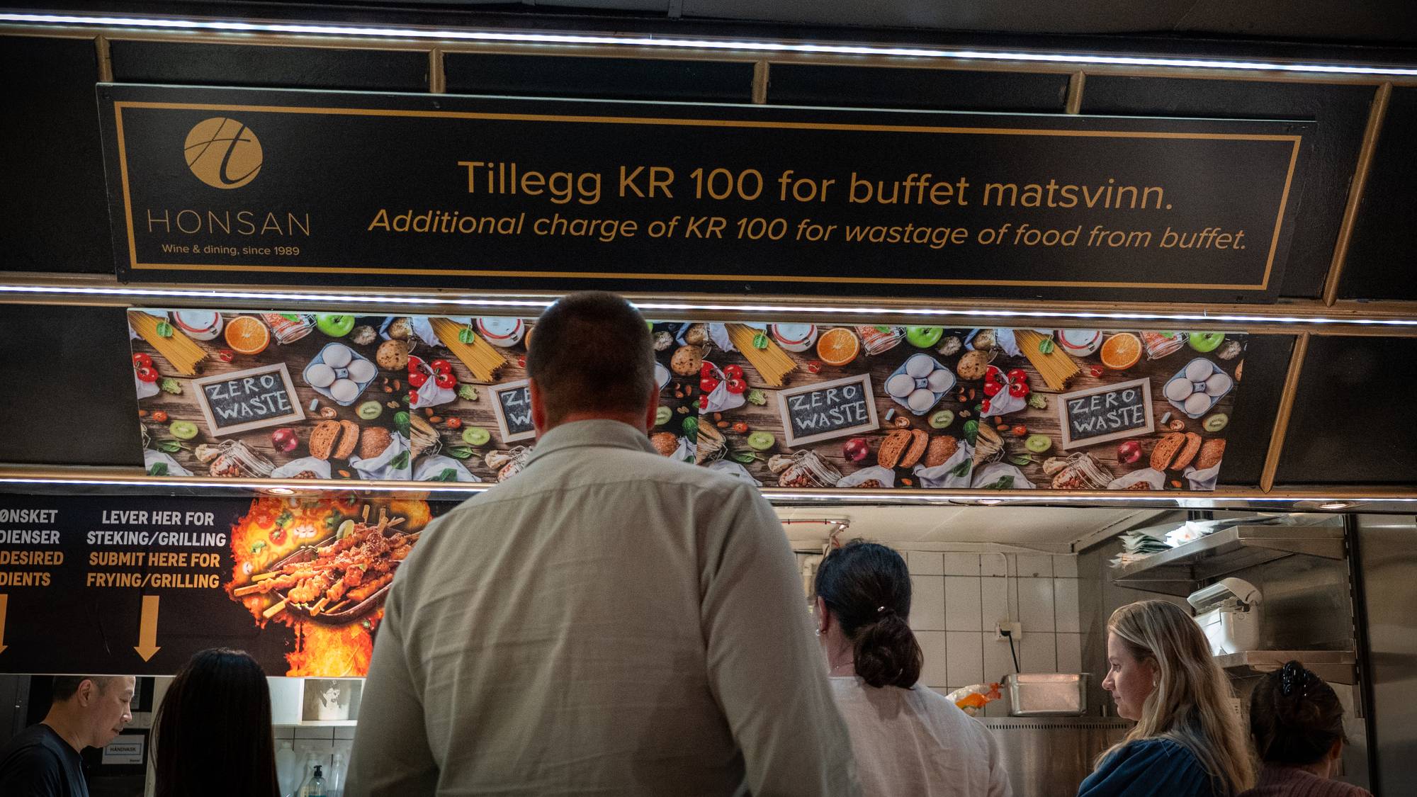 Restauranten Hon San ville hindre matsvinn – innførte 100 kroner i bot ...
