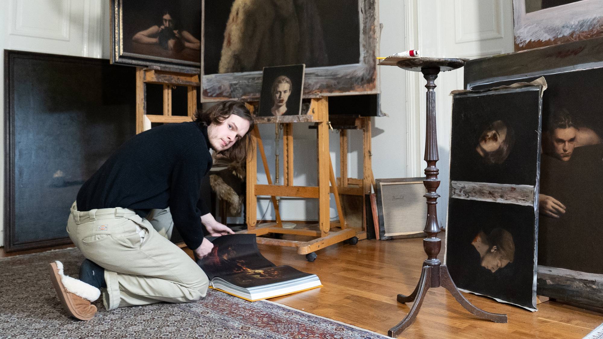 William Heimdal om Memorosa og Nerdrum, Farmen-deltaking og utstilling ...