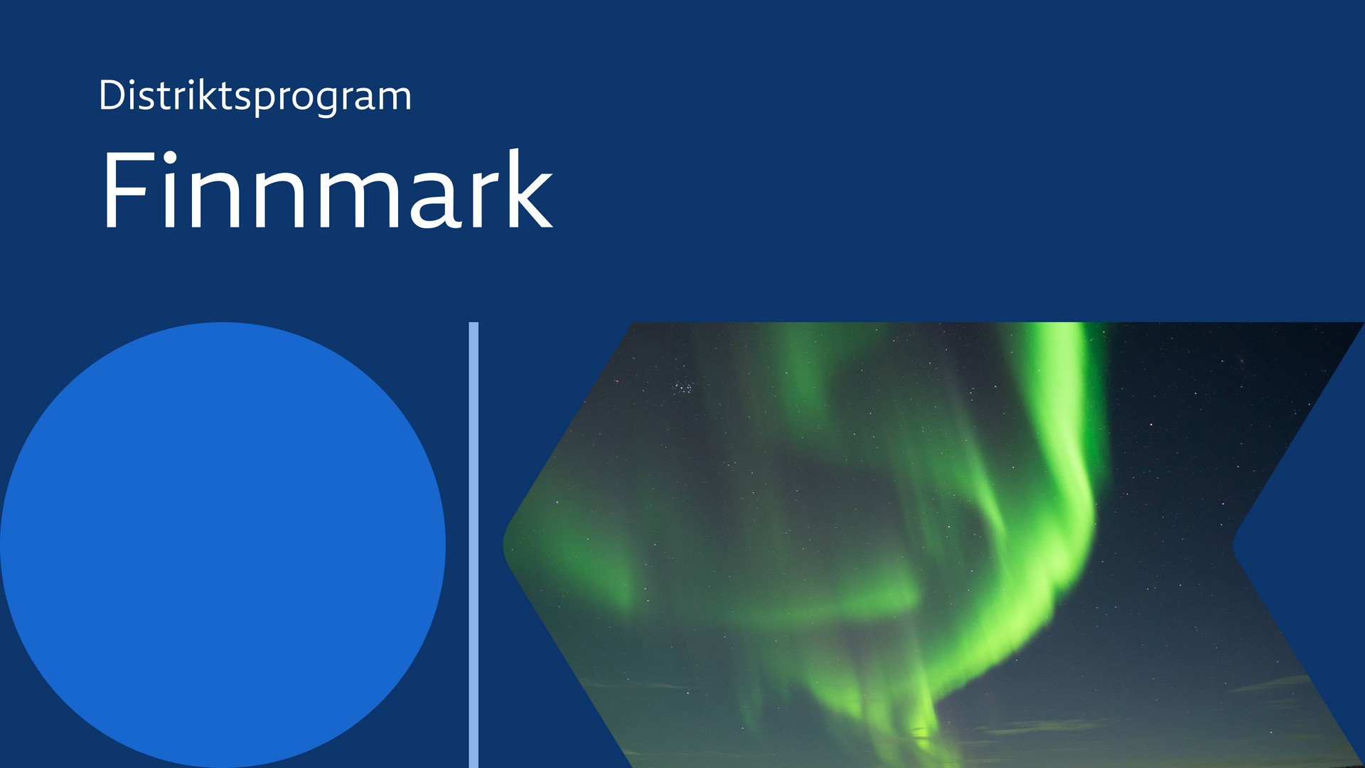 Distriktsnyheter fra Troms og Finnmark - Distriktsprogram - Finnmark ...