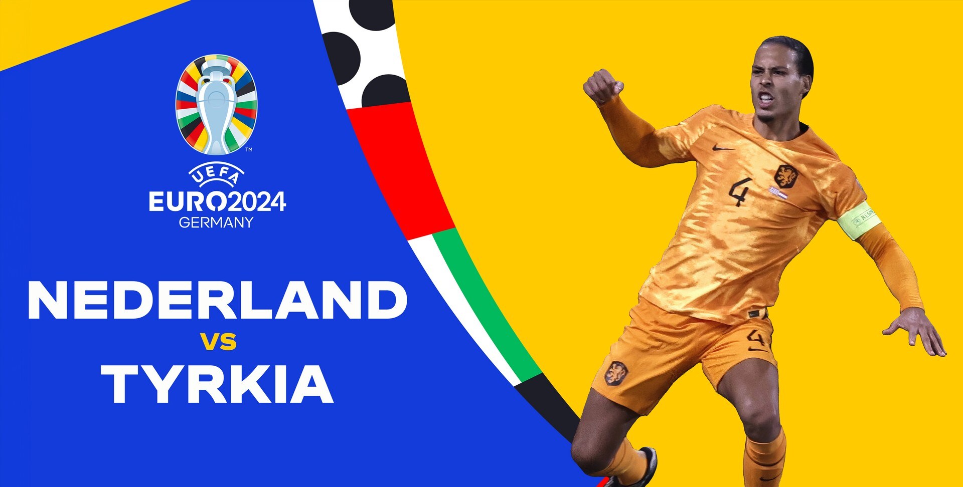 Kvartfinale - Fotball - EM 2024 - radio - NRK Radio