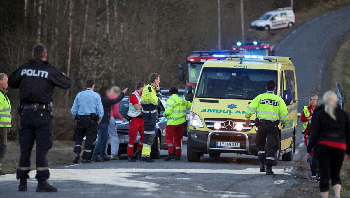 Trafikkulykke I Andebu Nrk Vestfold Og Telemark Lokale Nyheter Tv