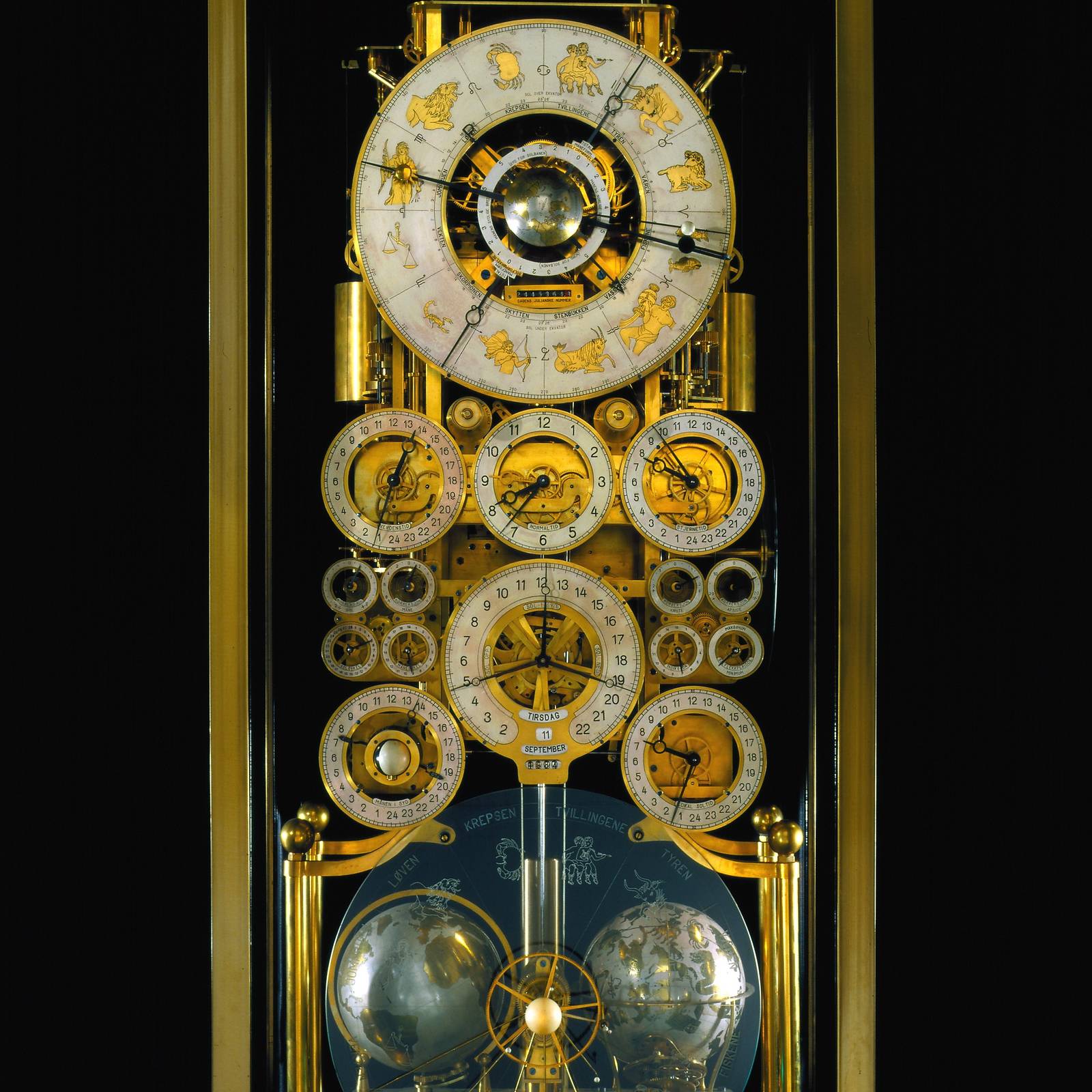 TimeZone : Public Forum » The Soernes Astronomical Clocks - made in ...