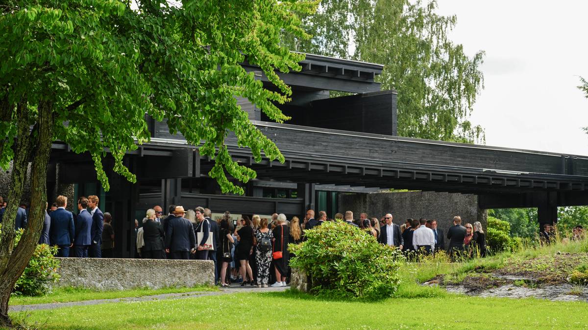 Scott Engh (22), kjent som «Coach Engh», begraves på Haslum kirkegård i ...