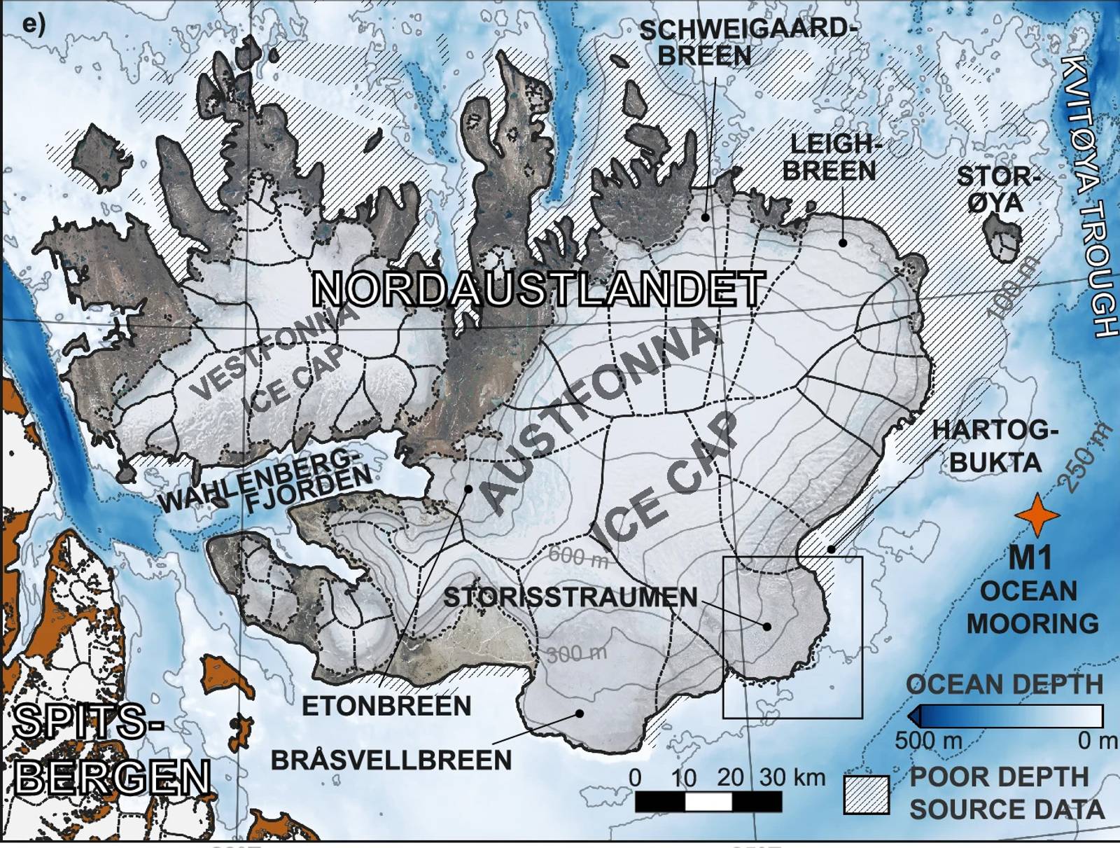 Rekordstor smelting på Austfonna – Norges største isbre – NRK – Klima