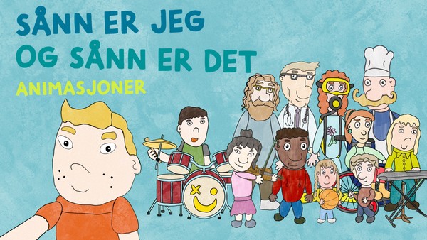 NRK Super - Sånn er jeg, og sånn er det - animasjoner