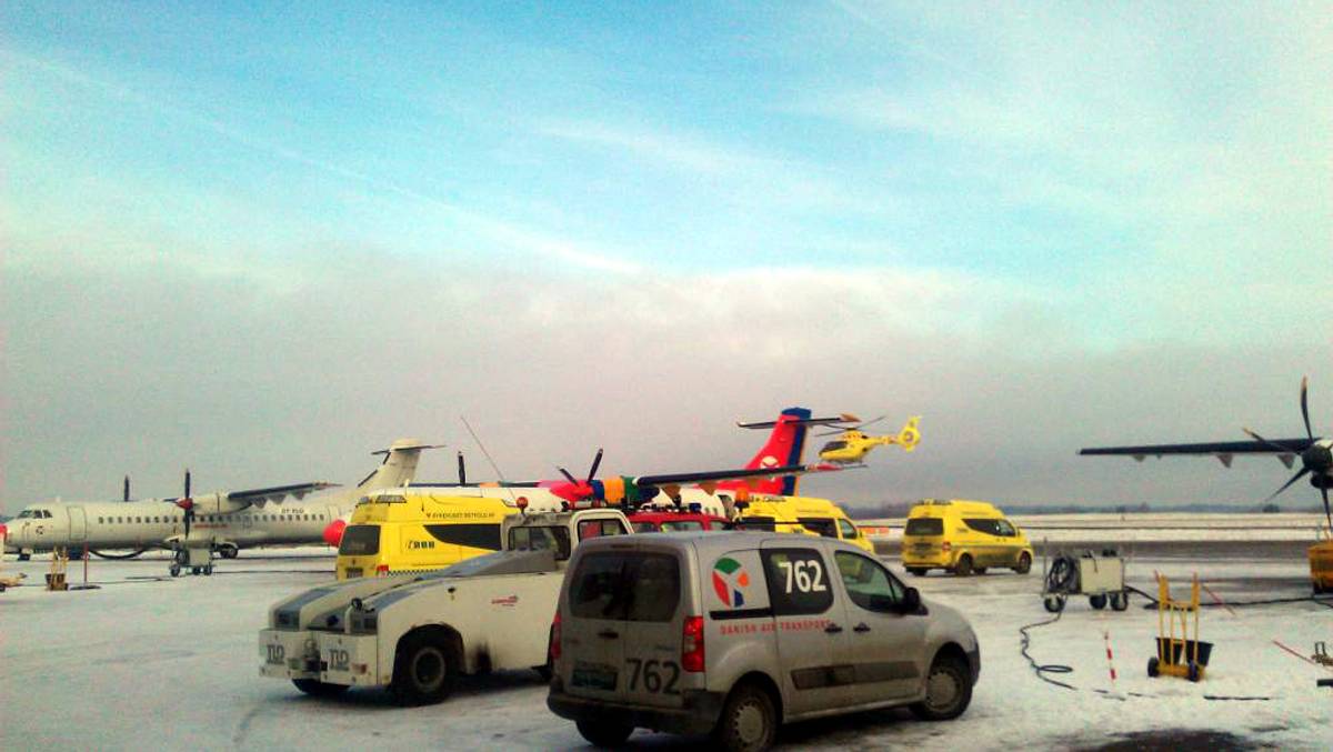 DAT-fly måtte nødlande på Rygge – NRK Nordland