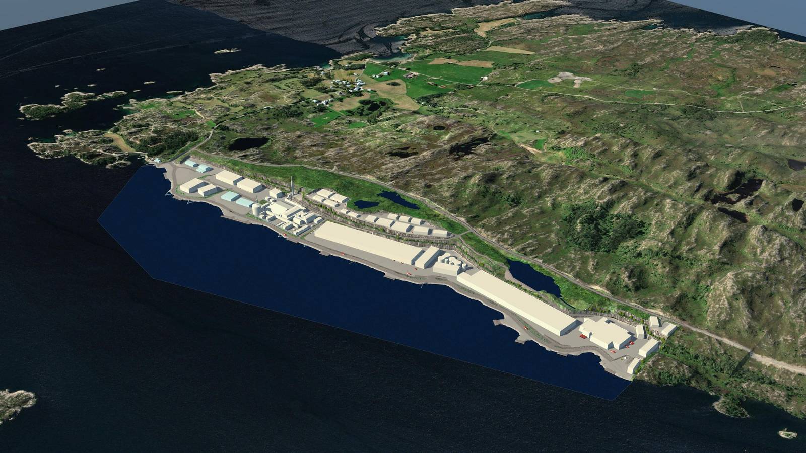 Her kjem Noregs største anlegg for oppdrett av laks på land – NRK Vestland