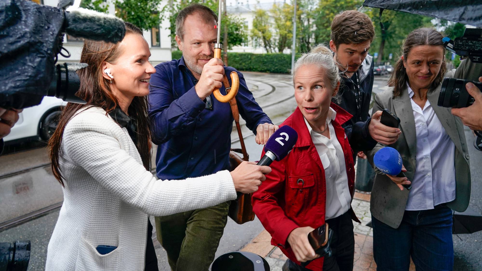 Bergstø møtte Støre: – En god samtale – Siste nytt – NRK