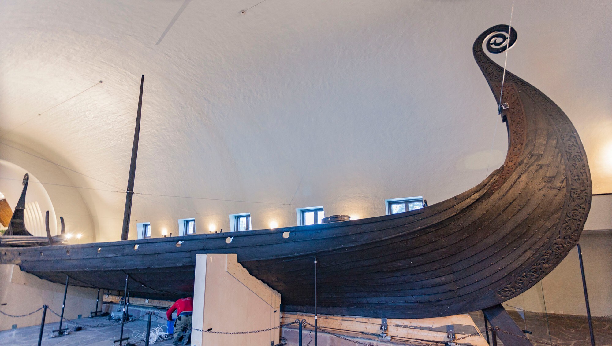 Vikingskip veies for første gang – NRK Kultur og underholdning