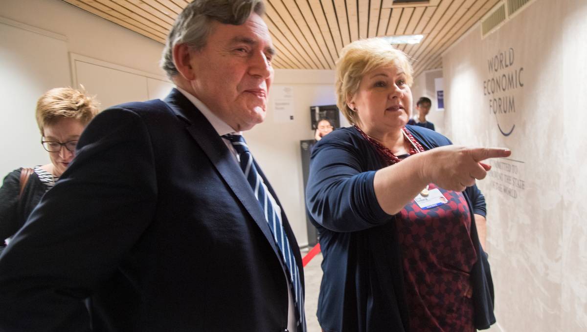 Erna Solberg i møte med Bill Gates – Siste nytt – NRK