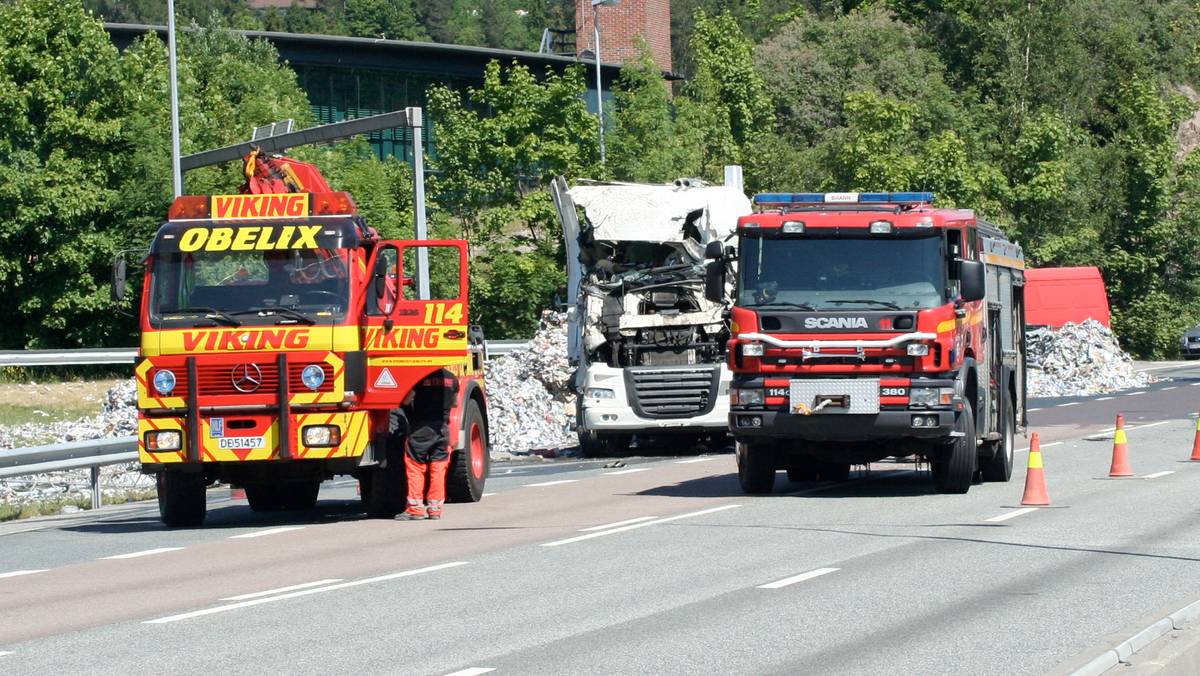 Alvorlig skadd i vogntog-velt – Stor-Oslo