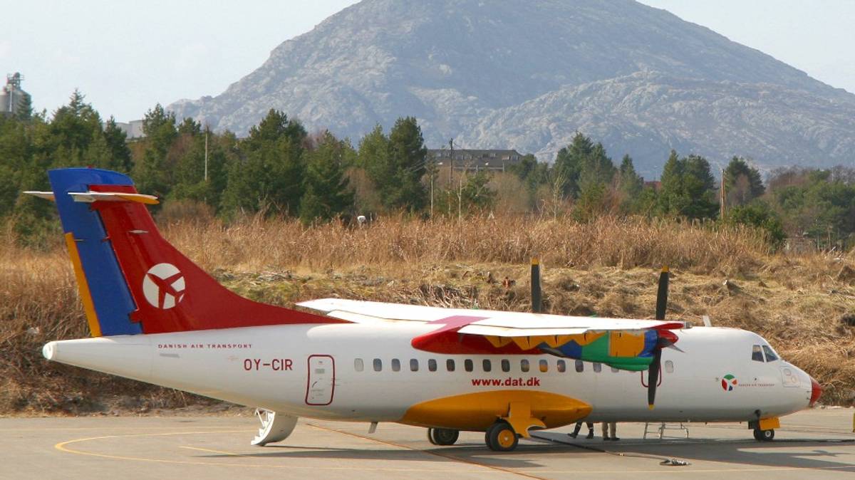 DAT-fly sett på bakken – NRK Vestland