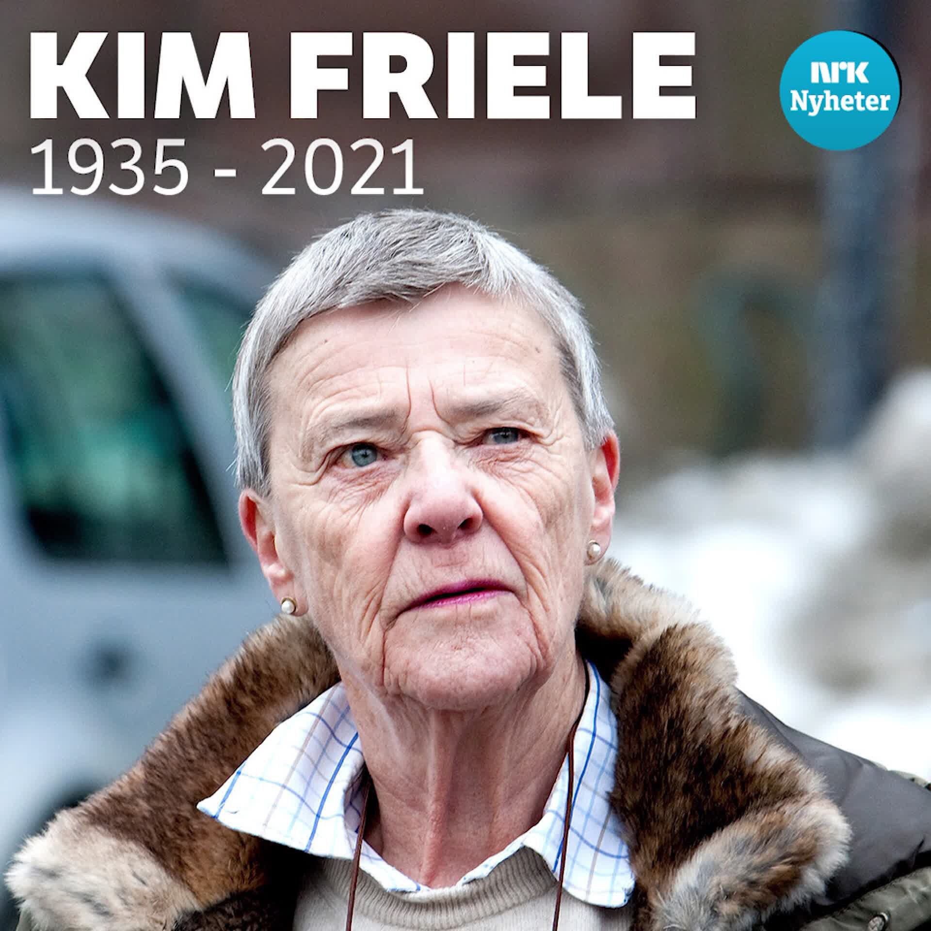 Kim Friele minnes: – For en legende – NRK