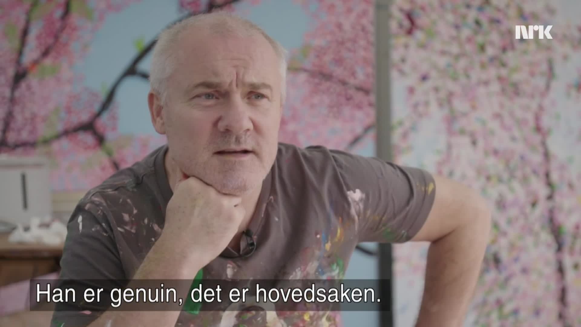Damien Hirst om Hans Rasmus Astrup – NRK