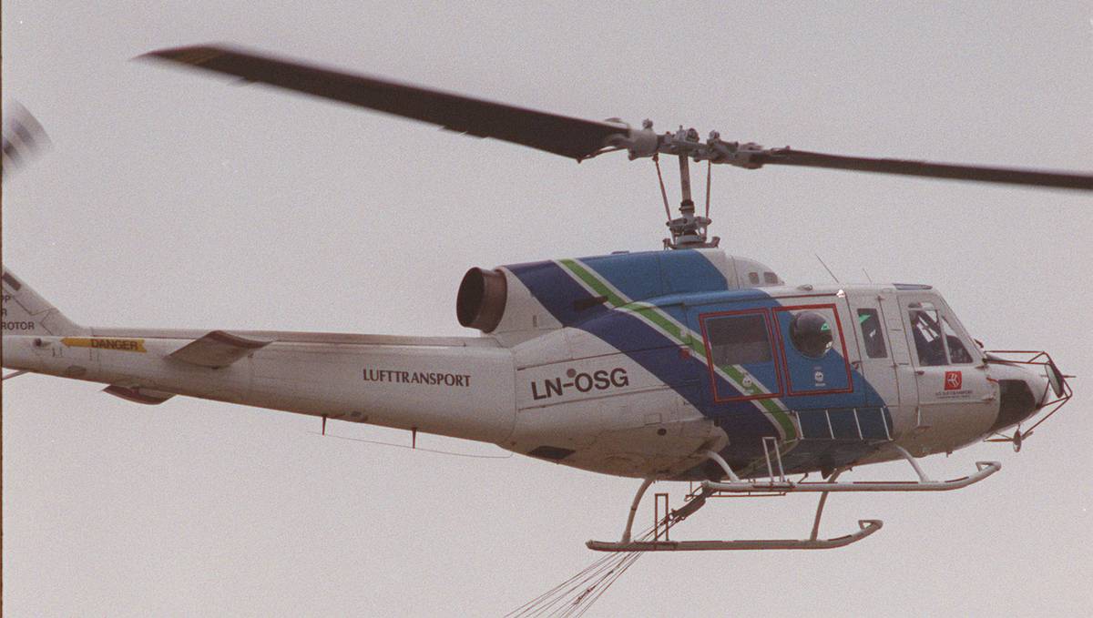 Skogbrannhelikopter i beredskap i påsken – NRK Buskerud – Lokale ...